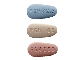 리리카CR서방정 82.5mg, 165mg, 330mg